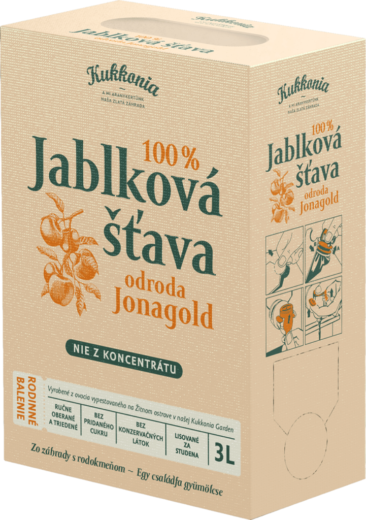 Jablková šťava - Kukkonia Garden